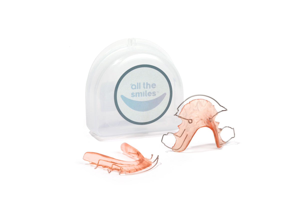 Custom Hawley Retainers Upper / Lower – For All The Smiles